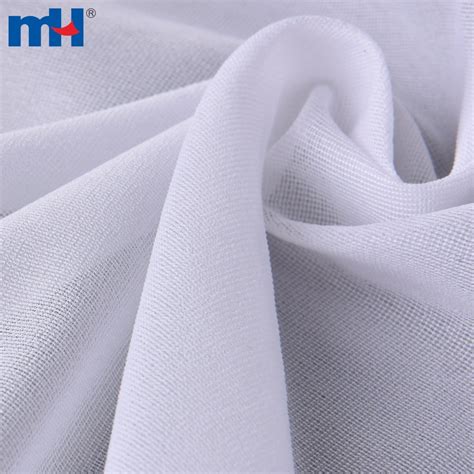 40D White Warp Knitted Woven Tricot Fusible Interfacing Fabric