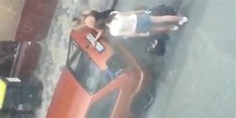 Sexy Girls Unloading Car Tnaflix Com