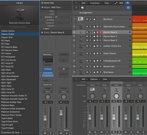 Logic Pros 101 Working With Audio Effects And Software Instrument