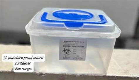 Plastic Puncture Proof Sharps Container 3 L Medium At ₹ 52 Piece In New Delhi