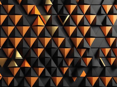 Premium Photo Colorful Abstract Triangle Geometric Background