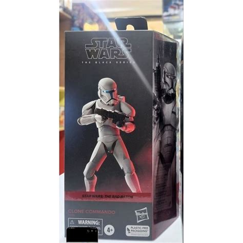 Hasbro Starwars Black Series Bad Batch Clone Commando Shopee Philippines