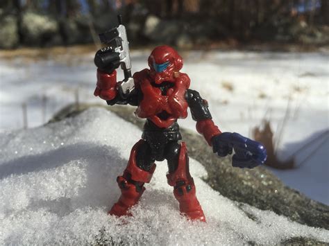 Mega Bloks Halo Heroes Spartan Vale Figure Review Halo Toy News