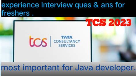 Tcs Interview Experience Qus Answer For 2024tcs Hiring Top Asking