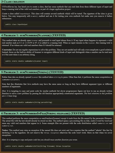 Solved 3 Class Creation Cstwoeleven Inc Has Hired You To