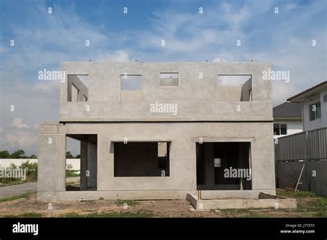 The Building Structure Are Made From Prefabrication Systemall Pieces Are Made From High