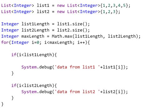 Salesforce Fact 792 Iterate Over Two Lists In Same Loop