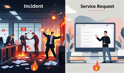 Service Request Vs Incident In Itil Key Differences And Examples
