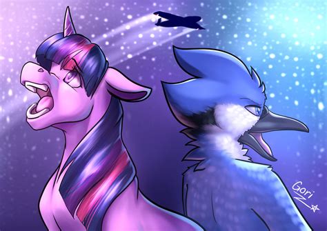Twilight X Mordecai By Giovannaniki On Deviantart