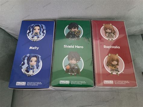 Nendoroid Shield Hero Set Melty Raphtalia Naofumi Iwatani On Carousell