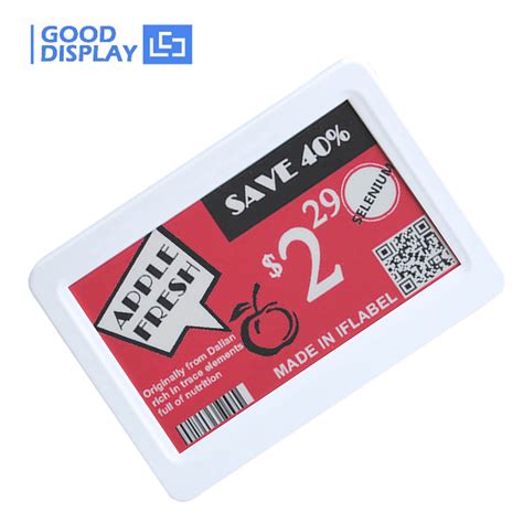 개발 보드 및 Epaper 사이니지홈페이지 전자종이 E잉크 디스플레이 Oled 컬러 Lcd Tft 제조업체 Good Display