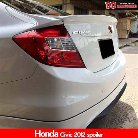 Spoiler สปอยเลอร์ สปอยเลอร์หลัง Civic 2012 2013 2014 2015 Fb ทรงแนบ ไม่