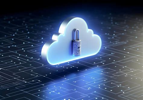 Cloud Data Storage Cloud Computing And Data Security Concept Premium
