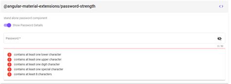 Place Content Mat Password Strength Info Not Working On Edge Issue Angular Material