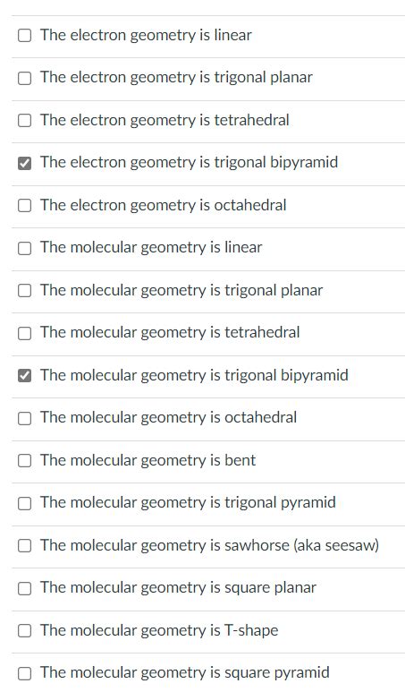 Solved Here Is The Lewis Structure Of The Molecule Pcl5