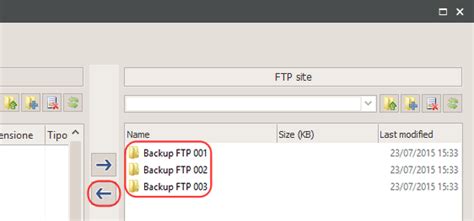 how to make an incremental ftp backup upload with iperius