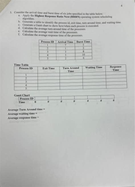 Solved Highest Ratio Next Hrrn Need Help Filling Out The