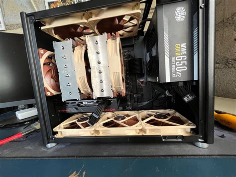 Jonsbo D30 Build Update Use Custom Cables And Completed Case Fans R Mffpc
