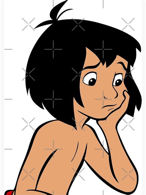 Mowgli Jungle Book Cartoon Art Print For Sale By Madugraphic Redbubble