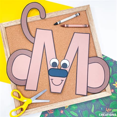 Letter M Craft Printable