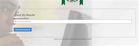 See How To Check JAMB Result With Registration Number Fatherprada