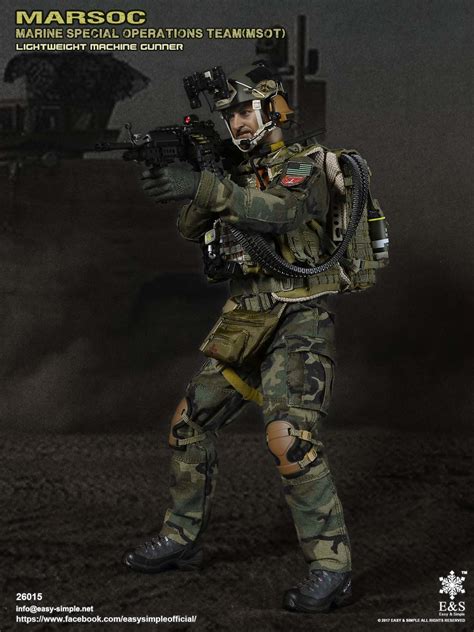 Easyandsimple 26015 Marsoc Msot Lightweight Machine Gunner