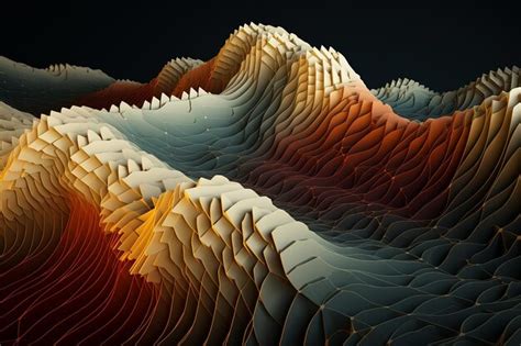 mathematical function visualization premium ai generated image