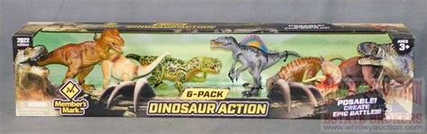 Super Cool And Very Fun 6 Pack Dinosaur Action Set This Comes With 6
