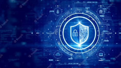 Premium Photo Digital Technology Concept Cyber Security Data Protection Internet Network