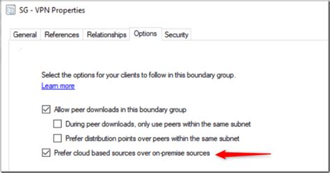 Configuration Manager Technical Preview 2006 Allow Intranet Clients