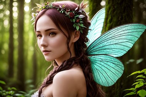 Premium Ai Image Beautiful Inhabitant Of The Forest Mythical