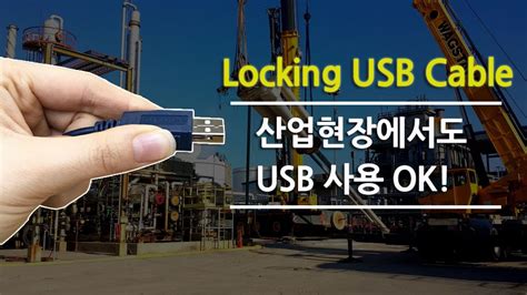 Locking USB AM AM Cable 케이블 시스템베이스 시스템베이스