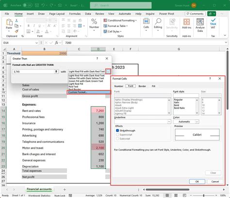Advanced Conditional Formatting Part 1 Icaew
