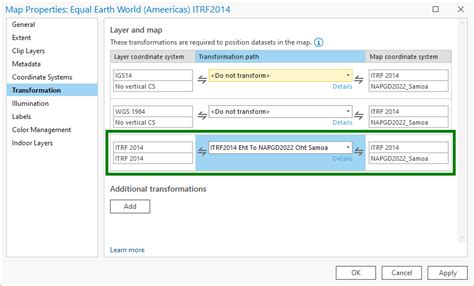 How To Create And Use A Custom Vertical Transformation In Arcgis Pro