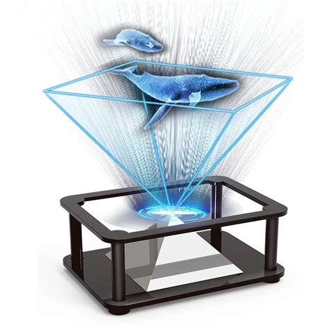 Universal 3d Holographic Display Stand Projector Mini Pyramid Hologram
