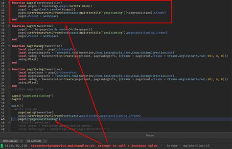Attempt To Call A Instance Value Scripting Support Developer Forum