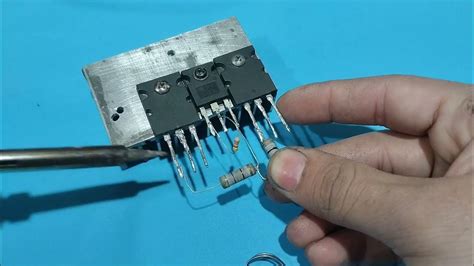 Diy Amplifier How To Make Simple Powerful Amplifier Using Transistor 2sc5200 X2 Dc 12v Youtube