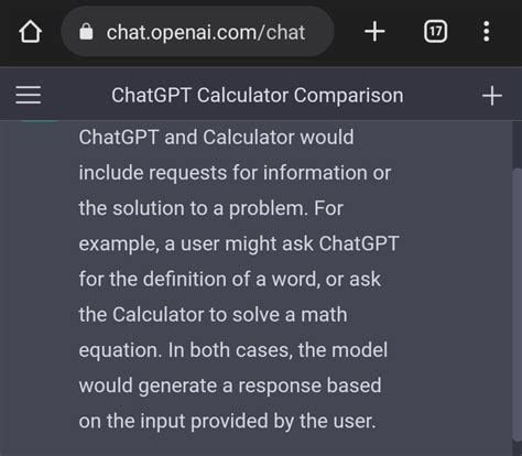 Chatgpt Calculator Comparison