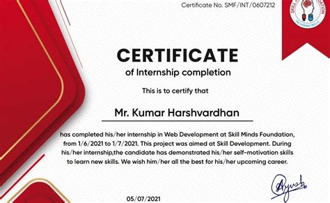 Kumar Harshvardhan On Linkedin Webdeveloper Intern Internship