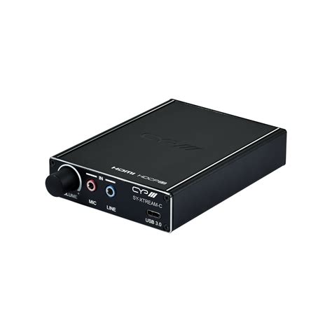 CYP SY XTREAM C 4K HDMI To USB C Capture Recorder Stream Capture Hypex Ltd