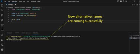 How To Check Any Country Alternative Names Using Python Devops Freelancer
