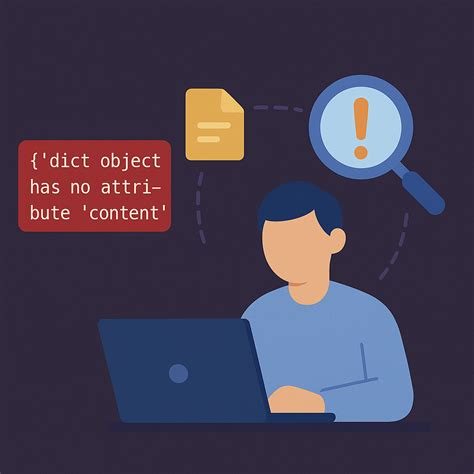 Solving The “dict Object Has No Attribute ‘content ” Error In