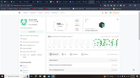 Ahsaan Ullah On Linkedin Leetcode C Programming Algorithms