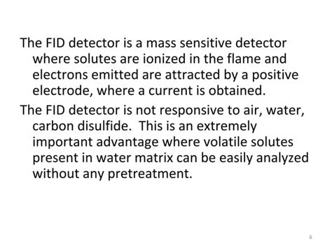 Flame Ionization Detector Ppt