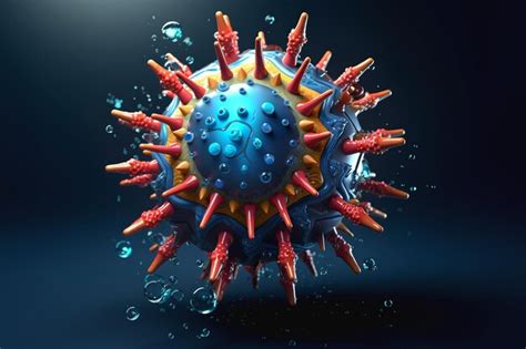 Premium Photo Picture Depicting A Virus
