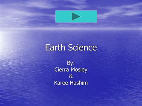 PPT Earth Science PowerPoint Presentation Free Download ID 3482833