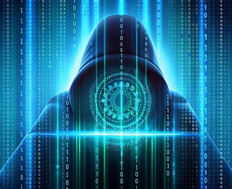 Dark And Mysterious Hacker Portrait Photography Premium Ai Generated Image