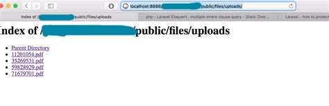 Laravel How To Protect Publicfilesuploads From Web Acces By