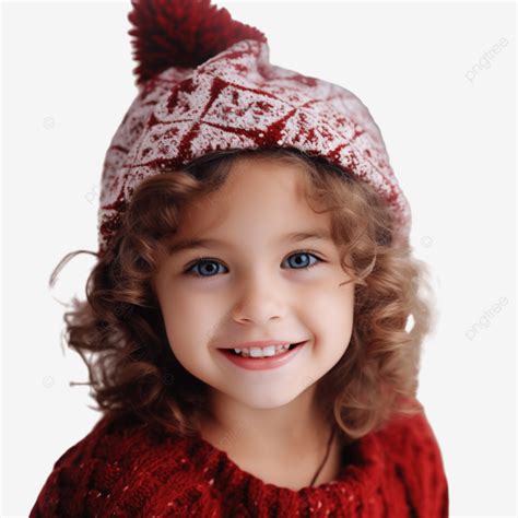 크리스마스 휴일을 즐기고 있는 아름다운 어린 소녀의 초상화 여자 아이 웃는 아이들 어린이 Png 일러스트 및 이미지 에 대한 무료 다운로드 Pngtree