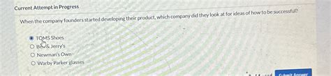 solved current attempt in progresswhen the company founders